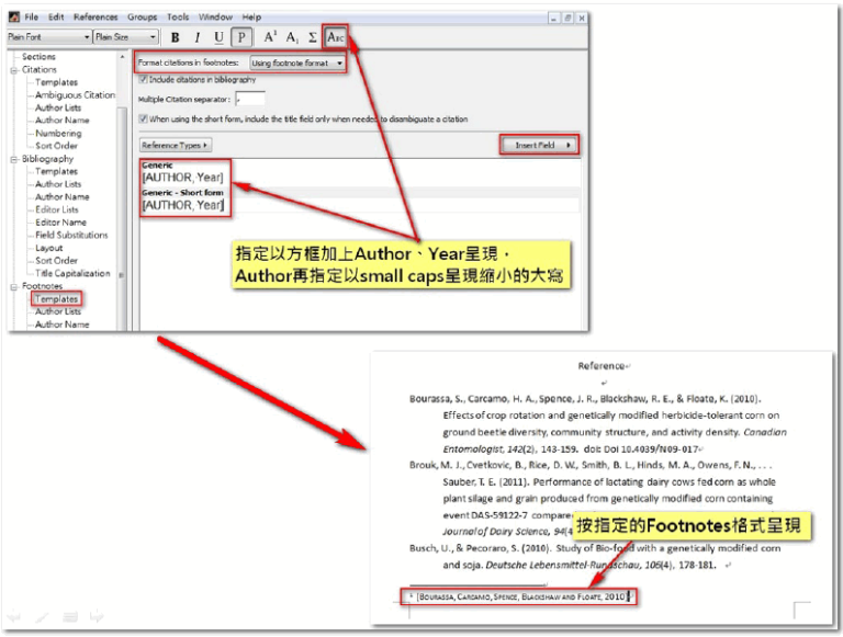 EndNote Output Style修改─Citations、Bibliography、Footnotes的Templates – 國立 ...